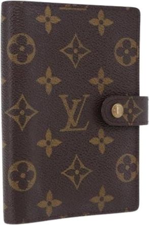 Louis Vuitton Pre-owned Couverture de planificateur journalier - Femme - Pre-owned - Brun - Taille: ONE Size