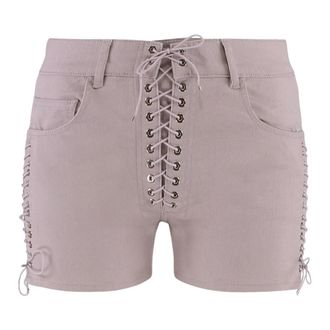 Ludovic de Saint Sernin Double Lace-Up Shorts - - Shorts - Damen - Rosa - W28