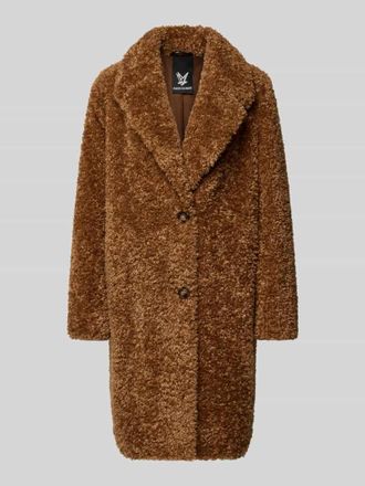 Fuchs Schmitt Teddy-Mantel mit Reverskragen