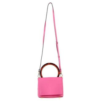 Marni Pre-owned Cuir sacs-main - Femme - Pre-owned - Rose - Taille: ONE Size