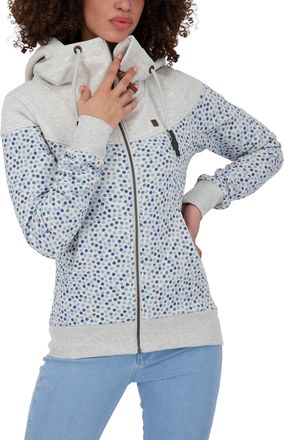 Alife And Kickin Alife and Kickin Damen PalinaAK Sweatjacket Sweatjacke Kapuzensweatjacke, Cloudy, XS