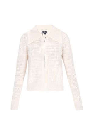 Dreimaster Dreimaster Strickjacke Frauen cremefarben