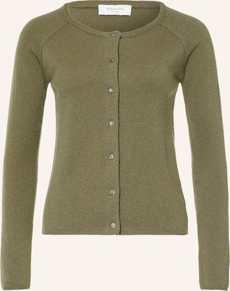 Rosemunde Strickjacke Laica Mit Cashmere gruen