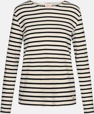 Armor Lux Streifenshirt Lesconil Natur Dunkelblau Gestrei