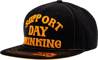 King Kerosin Herren Flatbrim Cap &middot; Basecape &middot; Mit Verstecktem Print &middot; Baseballcap &middot; Snapback &middot; Statement &middot; 3D Stickerei &middot; Print &middot; Flach &middot; Vintage &middot; Retro &middot; Fester 