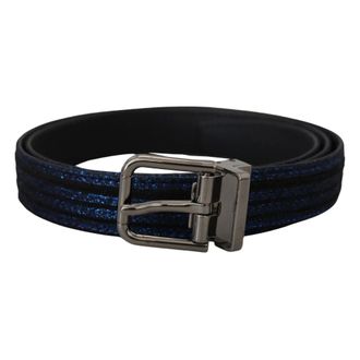 Dolce & Gabbana Homme, Accessoires, Bleu, Taille: 90 CM Ceintures