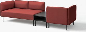 IKEA LILLEHEM 3er-Sitzelement mit Ablage