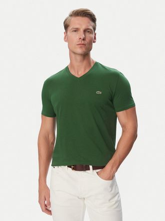 Lacoste T-Shirt TH6710 Gr&uuml;n Regular Fit