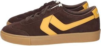 Levi's 235660-1619-28 LeviS Baskets décontractées style rétro avec design minimaliste pour homme, marron, 41 EU