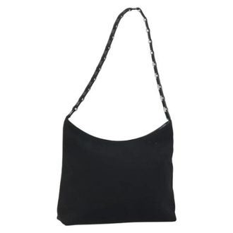 Ferragamo Pre-owned Nylon Schultertasche - - Pre-owned - Damen - Schwarzk - ONE SIZE