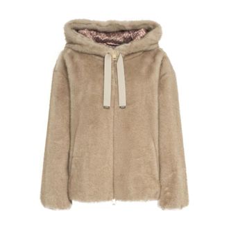 Herno Damen, Jacken, Beige, SGr&ouml;&szlig;e