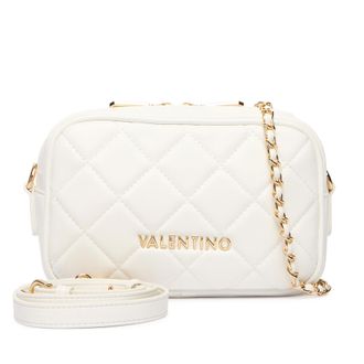 Valentino Handtasche Valentino Ocarina VBS3KK51R Wei&szlig;