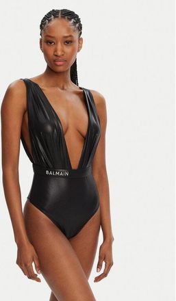 Balmain Badeanzug BKBU72140 Schwarz