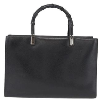 Gucci Sac &agrave; main Vintage Pre-owned - Femme - Pre-owned - Noir - Taille: ONE Size