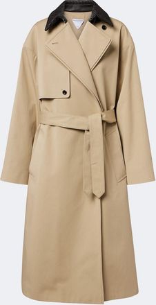 Bottega Veneta Trench Intrecciato en coton