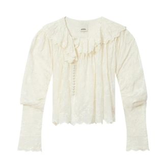 Isabel Marant Zelly Top - - Blouses & Shirts - Damen - Wei&szlig; - M