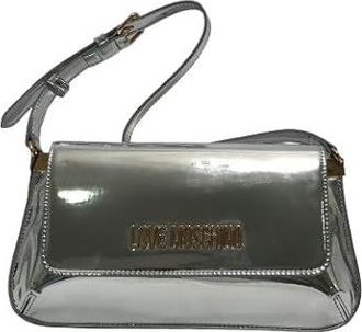 Moschino Sac femme Love main/&eacute;paule Mirror argent Taille du sac: PETIT