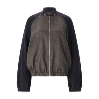 Fabiana Filippi Leichte Jacke im Materialmix