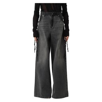 Blumarine Regul&auml;re Denim Jeans - - Jeans - Damen - Grau - S