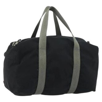 Prada Pre-owned Nylon Weekender-Tasche - - Pre-owned - Damen - Schwarzk - ONE SIZE