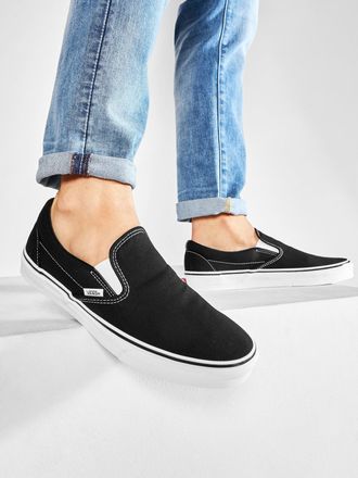 Vans Sneakers aus Stoff Vans Classic Slip-On VN-0EYEBLK Schwarz