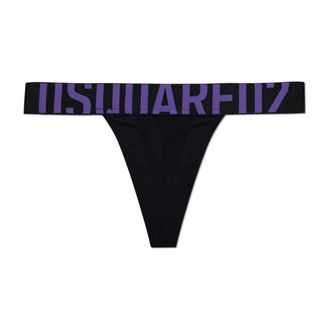 Dsquared2 Femme, Sous-vêtements, Noir, Taille: 46 FR Cordes avec logo