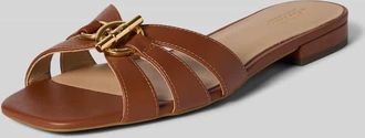 Lauren Ralph Lauren Pantoletten aus echtem Leder Modell BLAIKE SLIDE