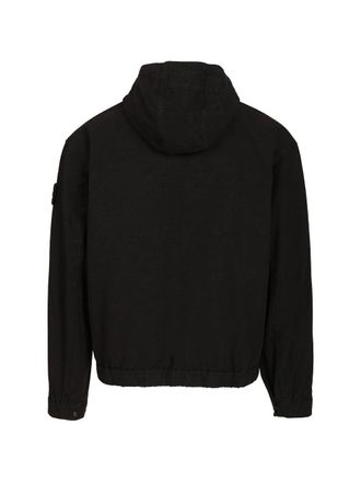 Stone Island Mens Full-Zip Jacket Black