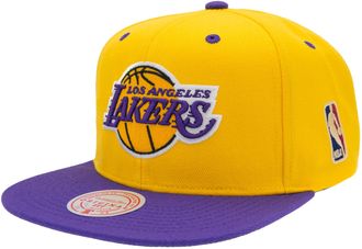 Mitchell & Ness NBA/HWC Special Snapback - Los Angeles Lakers, Gelb/Lila