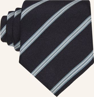 HUGO BOSS Krawatte blau