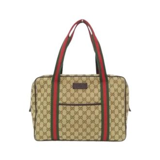 Gucci Pre-owned Sac cabas GG Canvas - Femme - Pre-owned - Beige - Taille: ONE Size