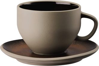 Rosenthal 21540-405252-64770 Junto Bronze Kombitasse 2tlg. (1 x Obertasse & 1 x Untertasse)