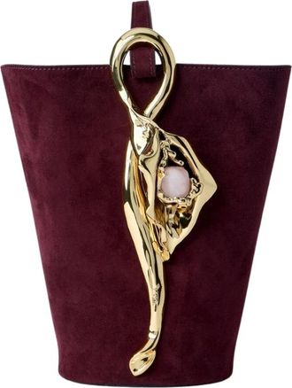 Chlo&eacute; Femme, Sacs, Rouge, Taille: ONE Size Small Eden Treasures Bucket Bag