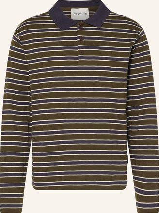 Closed Closed Jersey-Poloshirt braun