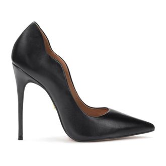 Kazar Schwarze wellige High Heel Pumps.Dieses Produkt f&auml;llt gro&szlig; aus. - - Shoes - Damen - Schwarzk - 36 EU