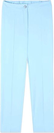 Oltre Femme, Pantalons, Bleu, Taille: 50 FR Pantalon Slim-fit
