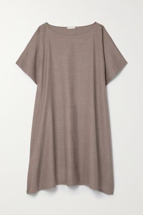 The Row Janita Midikleid Aus Einer Wollmischung - Braun