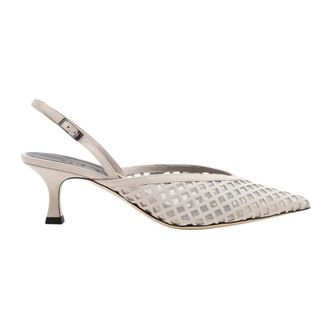 Parall&egrave;le Parallele, Femme, Chaussures, Beige, Taille: 38 1/2 EU Lucky Slingback