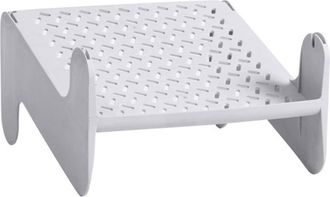 BESPORTBLE Platzsparendes Kunststoff schuhregal mit Rutschfestem Baffel Mehrschichtiges Schuhorganizer Regal f&uuml;r Einfache Montage und Variable H&ouml;he f&uuml;r Wohnzimme