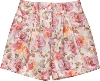 Actualee Femme, Shorts, Multicolore, Taille: 42 FR Short &agrave; imprim&eacute; floral