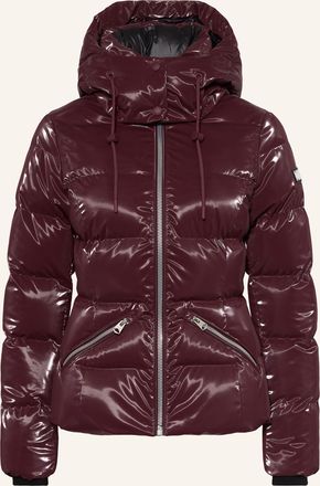 Mackage Daunenjacke Madalyn-Glo Mit Abnehmbarer Kapuze rot