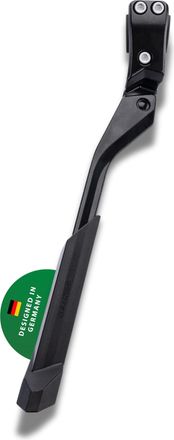 CONTEC Hinterbauständer Rhino back, 24-29 Zoll und 18 mm Lochabstand, aus Aluminium mit Kunststofffuß, höhenverstellbar, 20 kg, inkl. Innensechskant, Federri