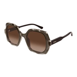 Chlo&eacute; Olivia Sonnenbrille - - Accessories - Damen - Braun - 53 MM
