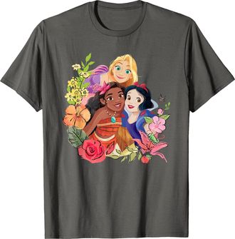 Disney Princess Bouquet With Rapunzel, Vaiana And Snow White T-Shirt