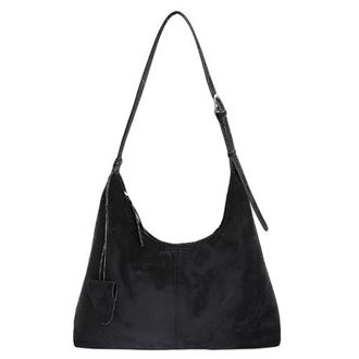 Generic KOBONA Sac Fourre-Tout en Daim - Grande Capacit&eacute; PU Cuir Sac Fourre-Tout en Suede Marron - Sacs Cabas Tote Bag Femmes pour Travail, Shopping, et Voyag