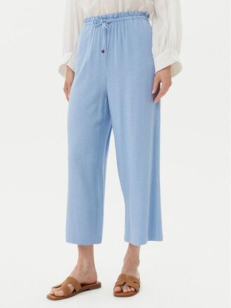 Only Stoffhose Solvi 15338672 Blau Cropped Fit