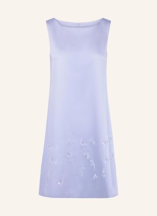 Marc Cain Kleid Mit Pailletten Und Schmucksteinen lila