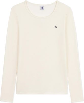 Petit Bateau Pe Bateau Damen Tee Shirt Unterw&auml;sche Tag, Elfenbein, X-Large