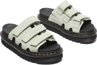 Dr. Martens Sandales &agrave; enfiler Everyday Wear pour femme, Daim vert sauge, 36 EU