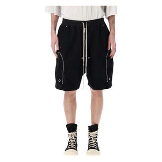 Rick Owens Homme, Shorts, Noir, Taille: XL Bauhaus Pods Cargo Shorts